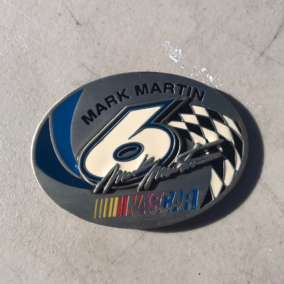Accessories | Collectible Mark Martin Belt Buckle | Poshmark